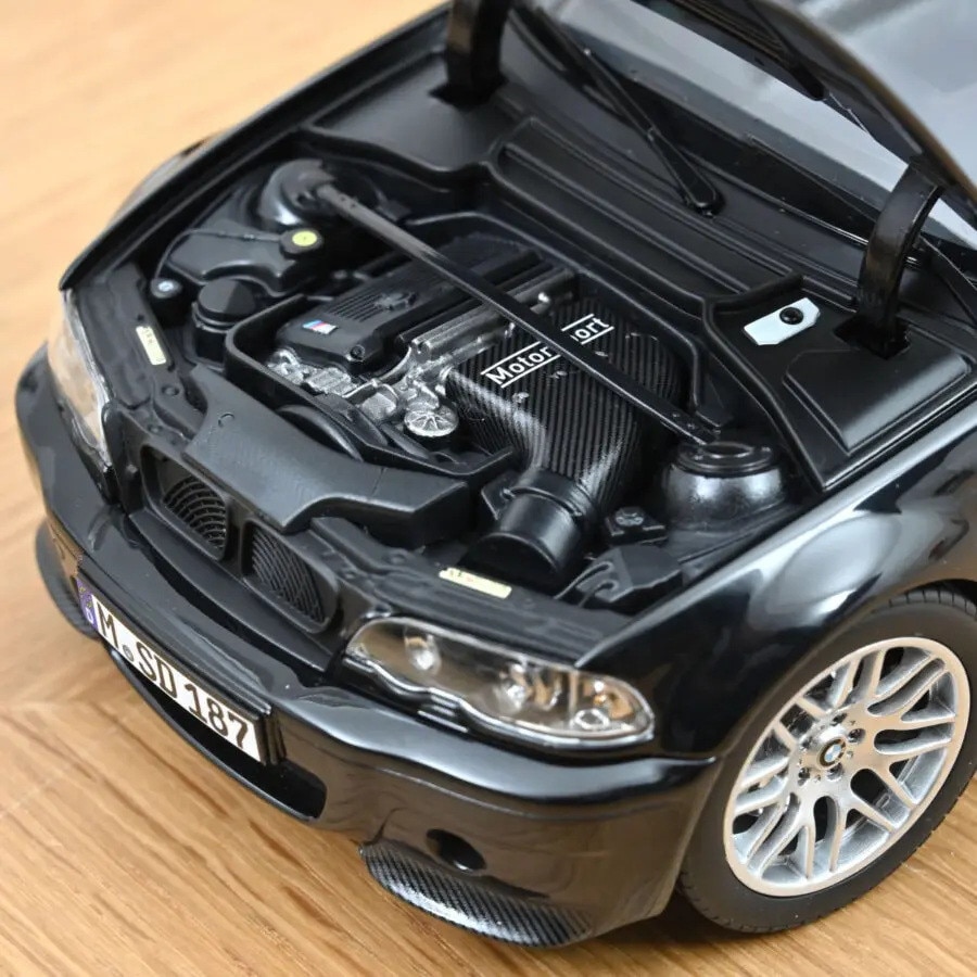 Macheta auto BMW M3 CSL, 2003, Saphire Black, 1:18, Norev - eMAG.ro