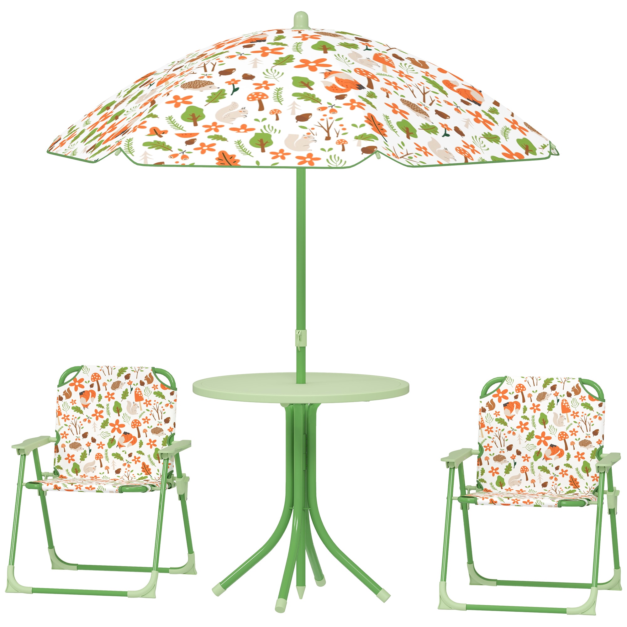 Set mobilier de gradina pentru copii, AIYAPLAY, Verde - eMAG.ro