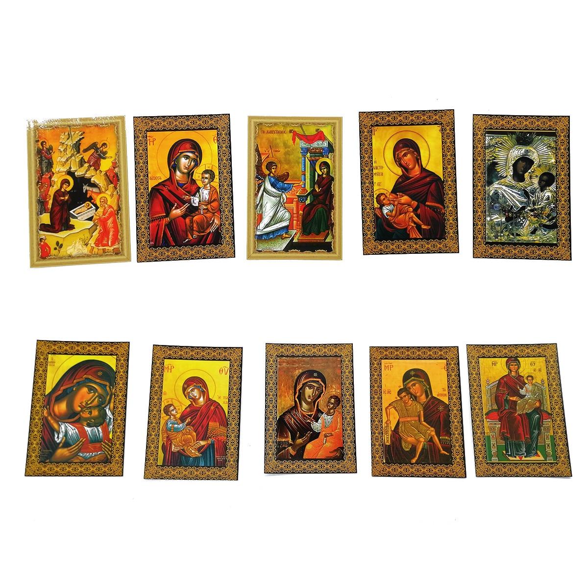 Set 10 Calendare de Buzunar 2026, cu Iconite Crestin Ortodoxe, Vision ...