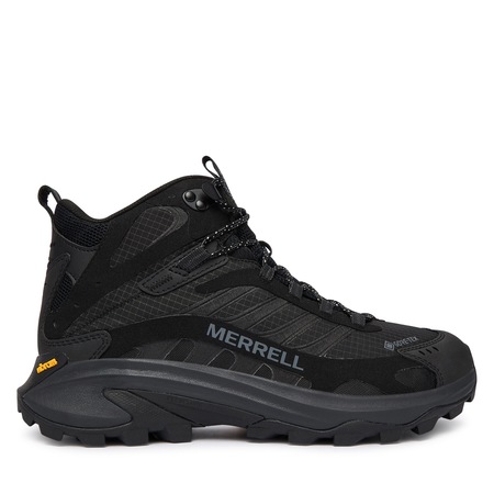 Ghete de trekking Merrell Moab Speed 2 Mid, negru, textil, 42 EU - eMAG.ro