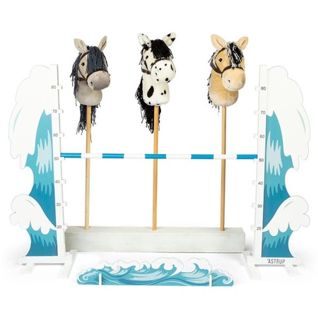 Calarie Hobby Horse, bete de lemn, sarituri pe cal, Astrup Waves - eMAG.ro