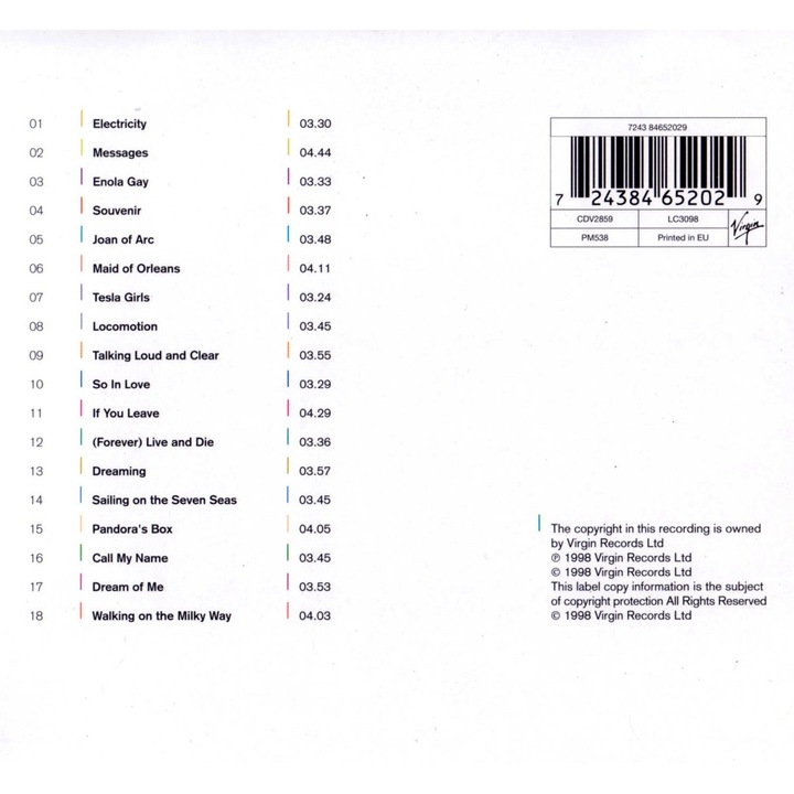 Orchestral Maneuvers In the Dark (OMD) - The OMD Singles - CD - eMAG.bg