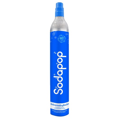 Sodapop CO2 palack, 425g szén-dioxid, 60 liter, univerzális - eMAG.hu