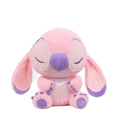 Jucarie Plus Stitch Cartoons Roz Deschis dimensiune 30cm ABYZ™ 3+ ani ...
