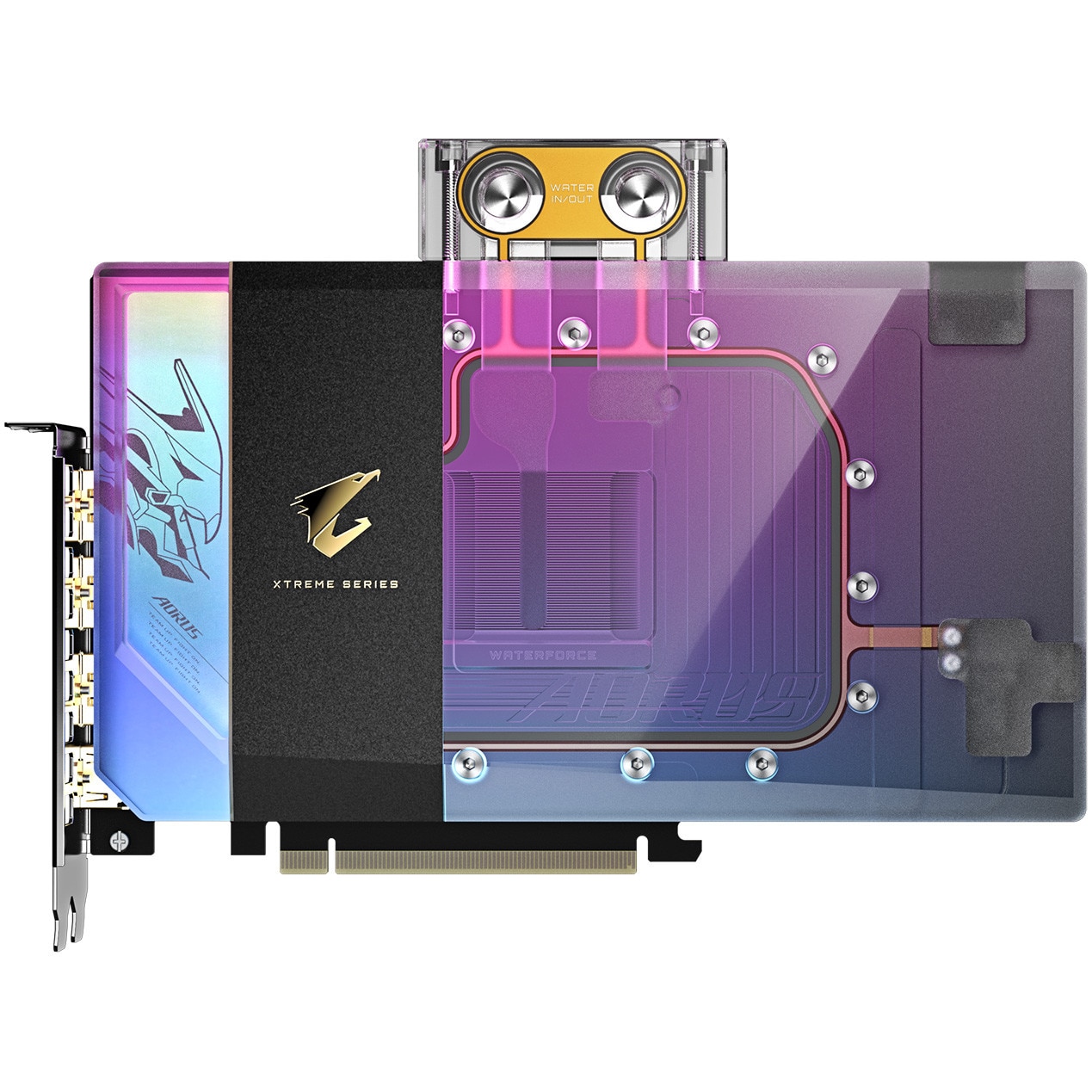 Placa video Gigabyte AORUS GeForce RTX 5090 XTREME WATERFORCE Water ...