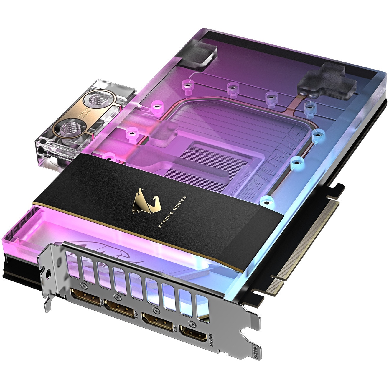 Placa video Gigabyte AORUS GeForce RTX 5090 XTREME WATERFORCE Water ...
