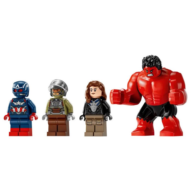 Set de constructie LEGO Marvel Super Heroes, Batalia dintre Capitanul ...