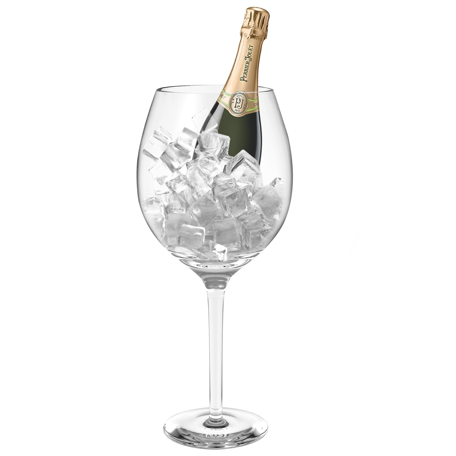 Pahar De Vin Gigant Nihome 3300Ml, Pahar Mare De Vin Rosu Lucrat Manual ...