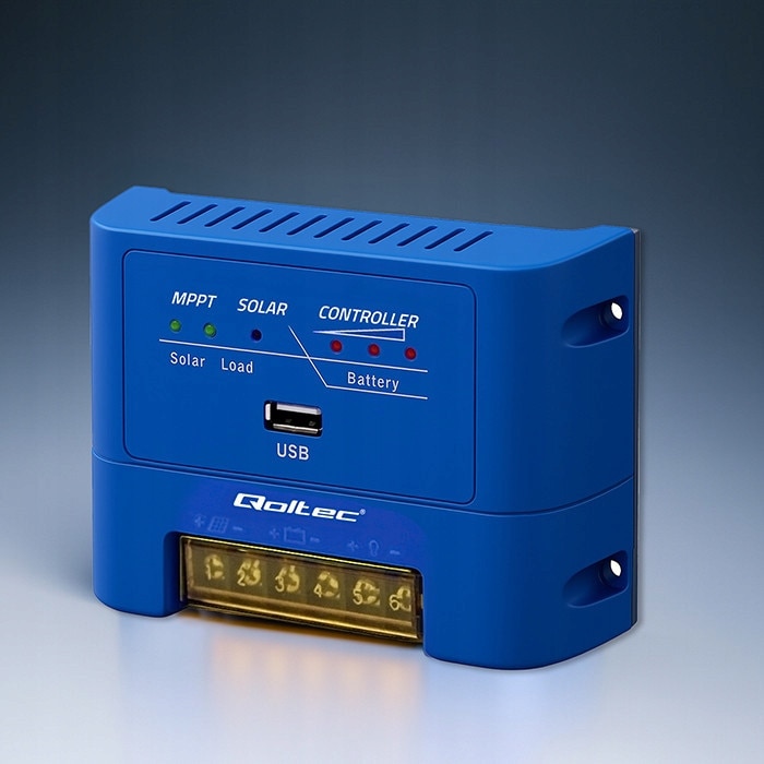 Regulator Solar MPPT 15A, Qoltec, Pentru Baterii AGM GEL LiFePO4 12V ...