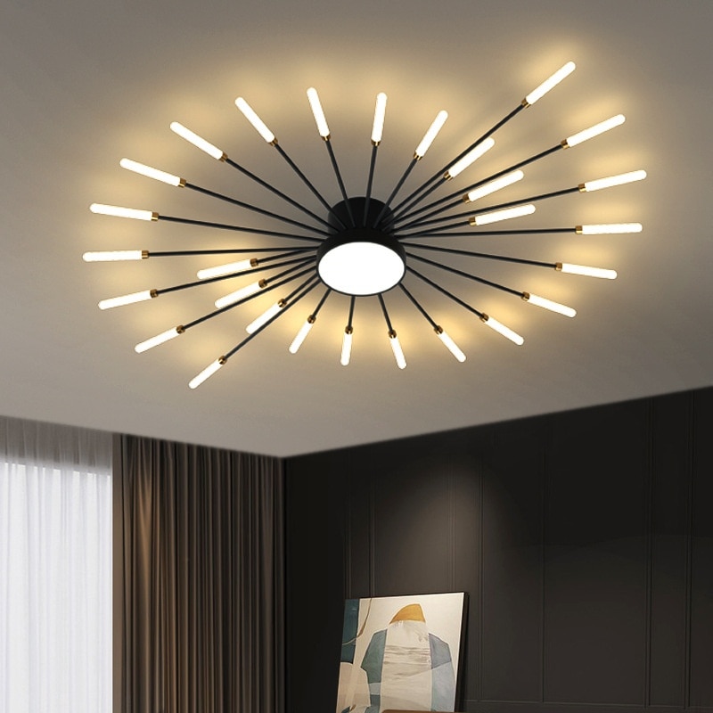 Candelabru LED, Nordic, 29 surse luminoase 1led 12w si 28 buc bec ...