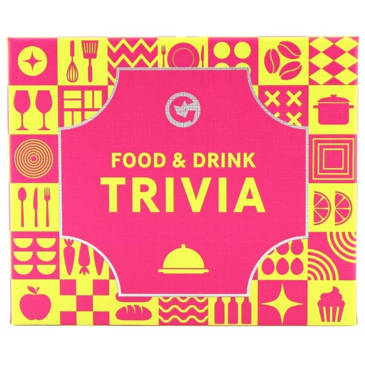 Társasjáték, Ginger Fox, Food&Drink Trivia, 2 játékos, hordozható, +14 ...