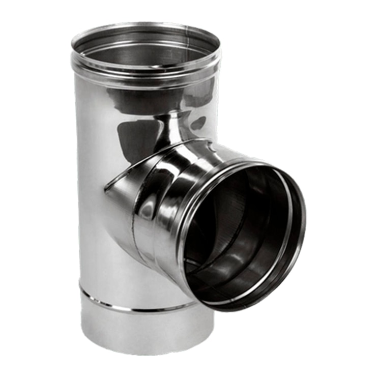 Teu Inox Neizolat 90°, D200mm - eMAG.ro