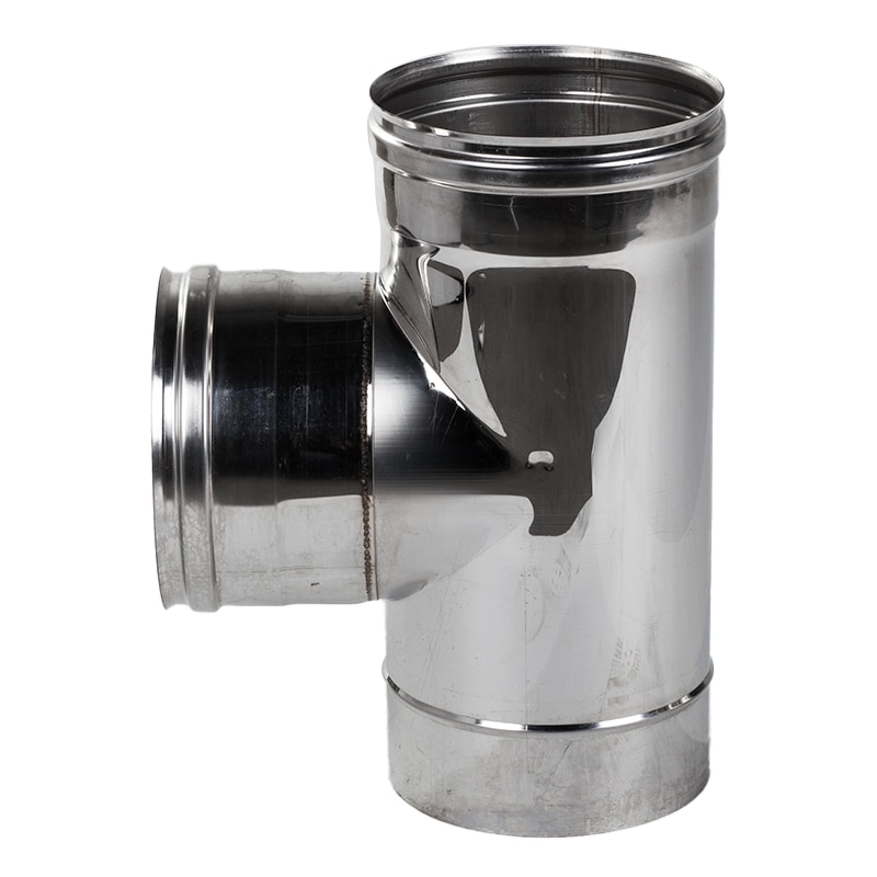 Teu Inox Neizolat 90° D200, Versia-Lux, rezistent la coroziune ...