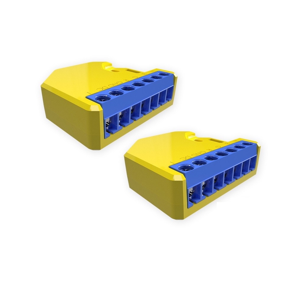 Set 2 relee inteligente Shelly RGBW2, control Wi-Fi, 4 canale, 12V/24V ...