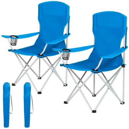 Set De 2 Scaune Pliabile De Camping Amhancible, Scaun Pliabil De ...