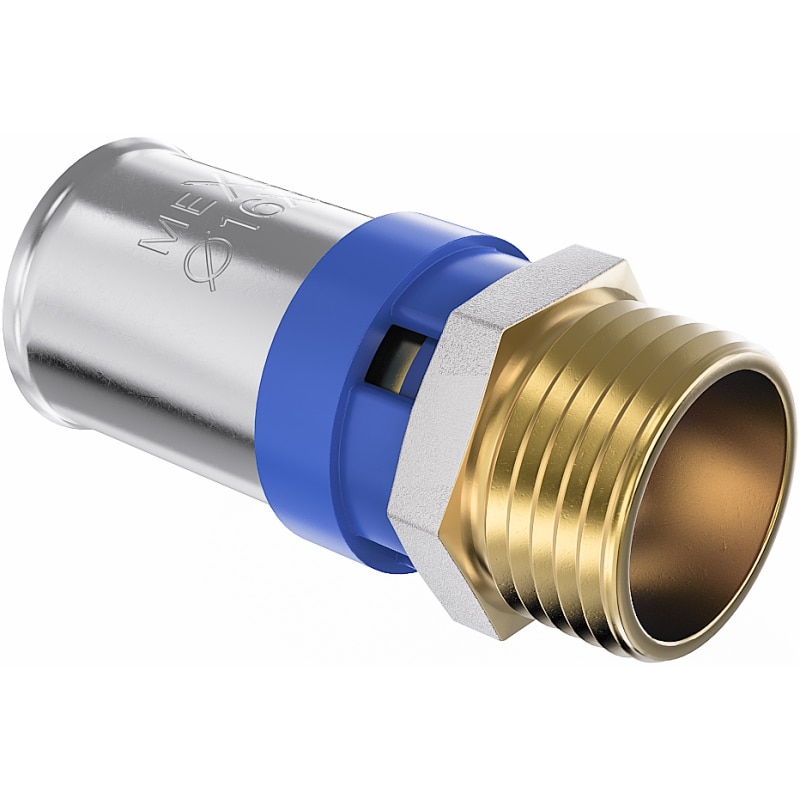 Mexen PEX-P fiting cu compresie, reductie PEX presata 25 x 3/4 GZ ...