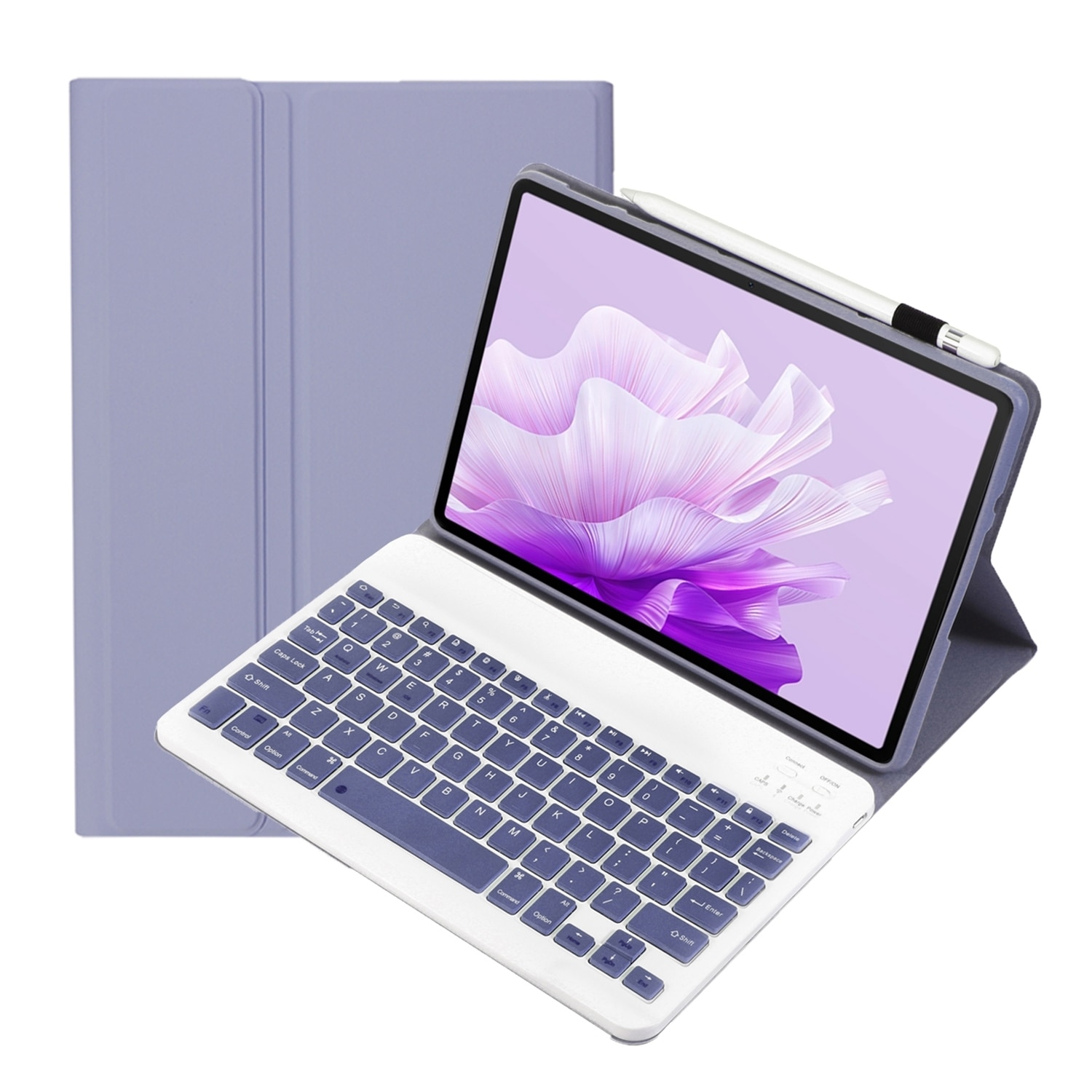 Bluetooth 3.0 billentyűzet tok Huawei MatePad 11.5 S 2024-hez, levehető ...