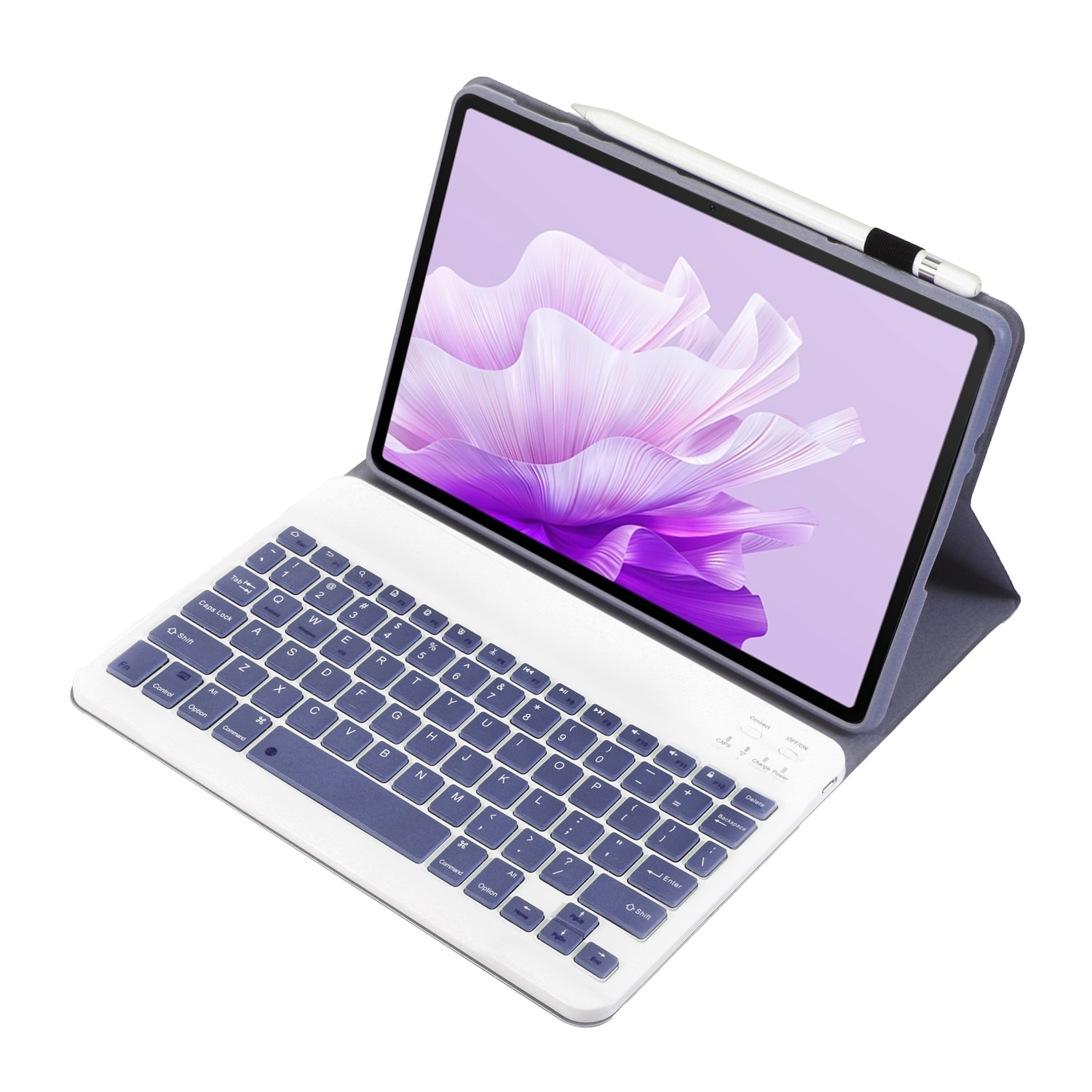 Bluetooth 3.0 billentyűzet tok Huawei MatePad 11.5 S 2024-hez, levehető ...