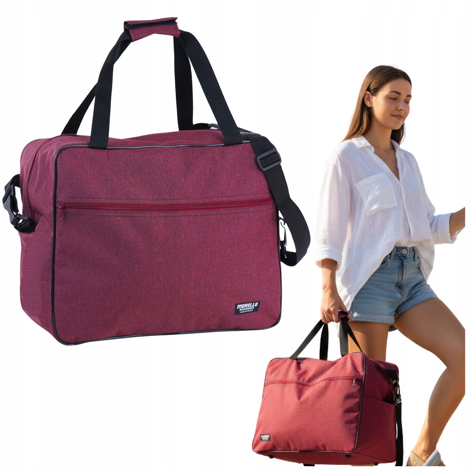 Geanta de voiaj Convey 40x30x20 cm, 24L, impermeabila, cu curea ...