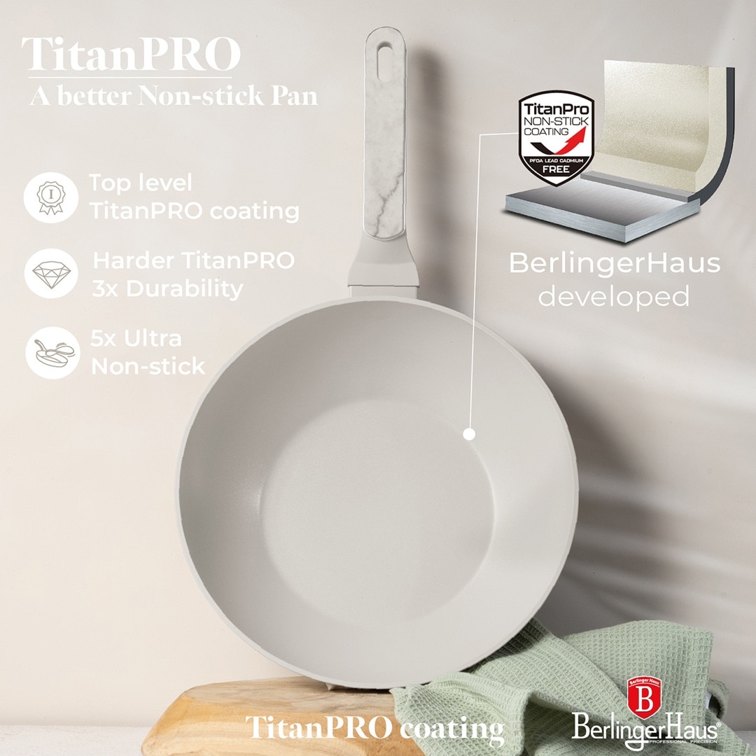 Wok, Berlinger Haus, BH8391, Sahara Marble - eMAG.hu