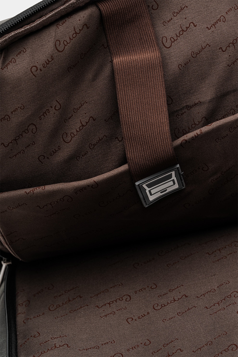 Pierre Cardin, Rucsac uni cu compartimente multiple, Gri inchis - eMAG.ro