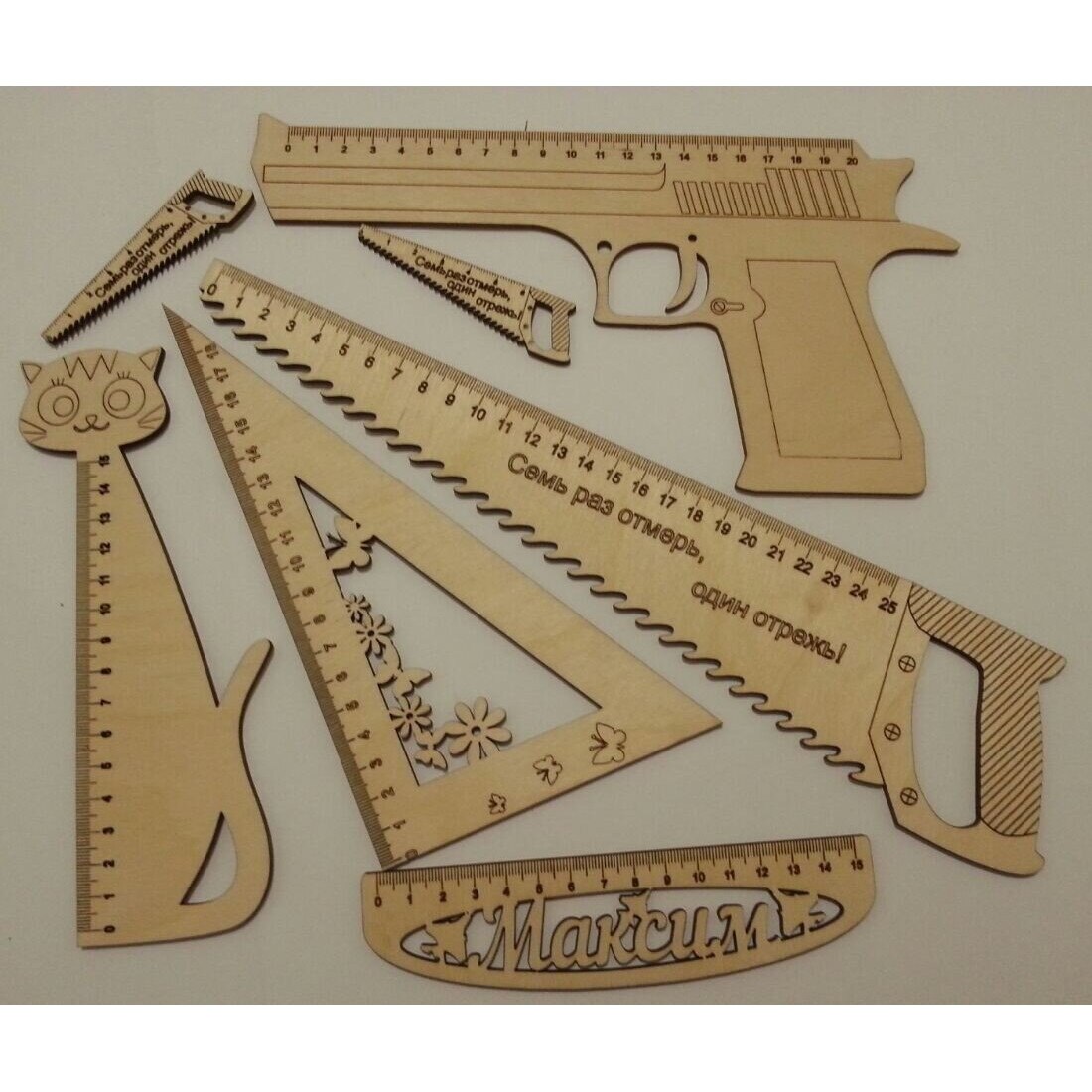 Placi lemn, Intrahome, plywood 3mm-4mm, 20x20cm, set - eMAG.ro
