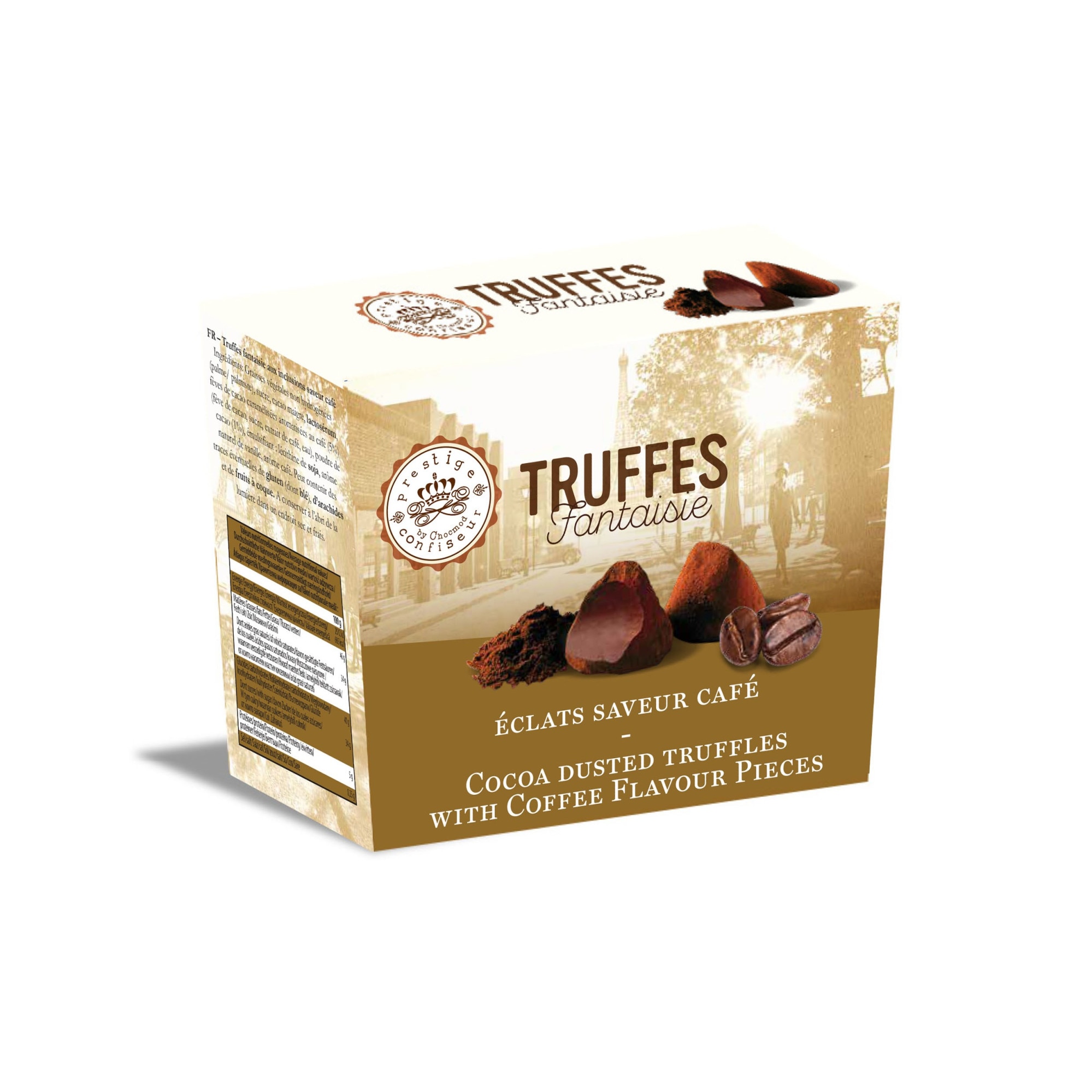 Trufe de ciocolata cu aroma de cafea Truffe Fantaisie 160g - eMAG.ro
