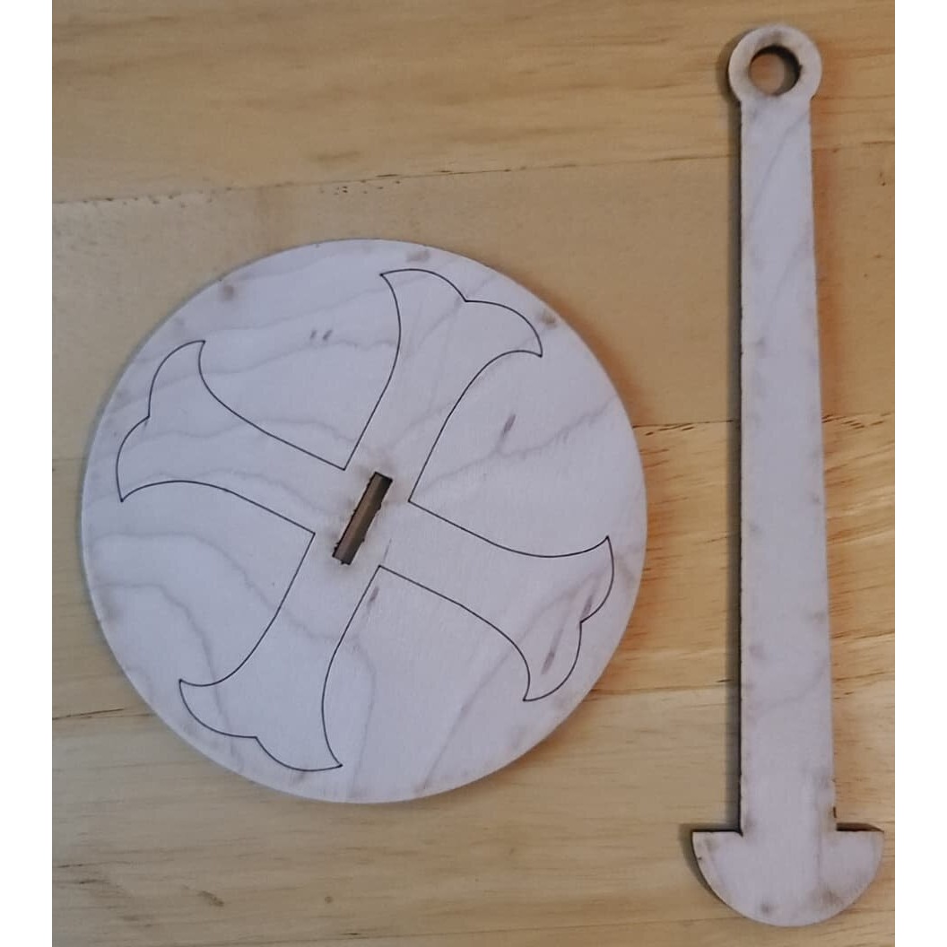 Placa lemn, Intrahome, plywood 3mm-4mm, 30x30cm, pentru decorare si ...