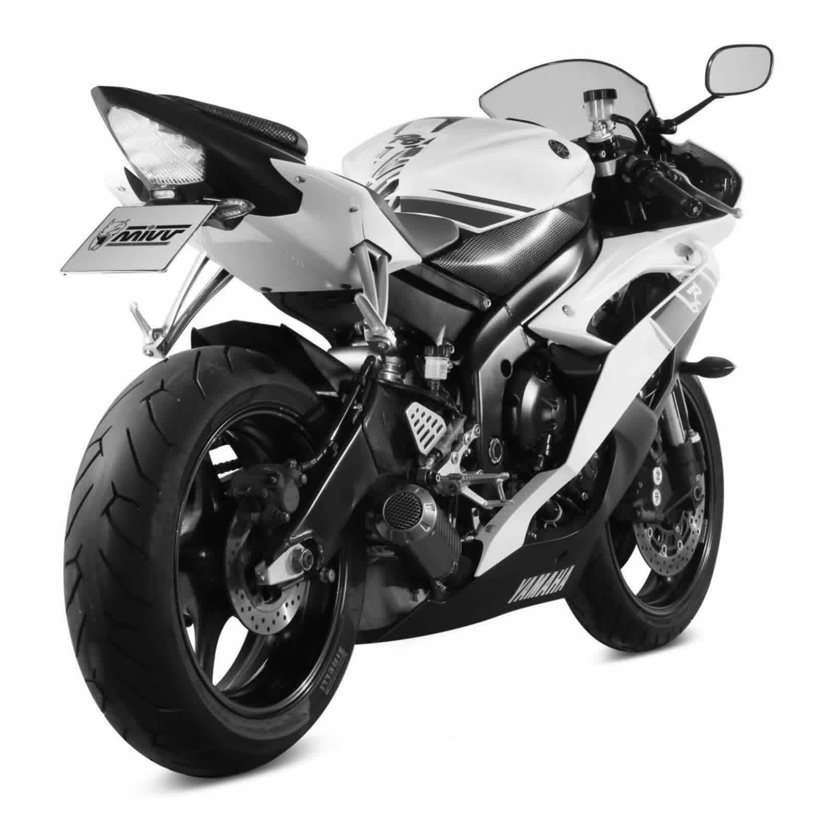 MIVV Mk3 Carbon Slip-on kipufogó Yamaha YZF 600 R6, Euro4, kompakt ...
