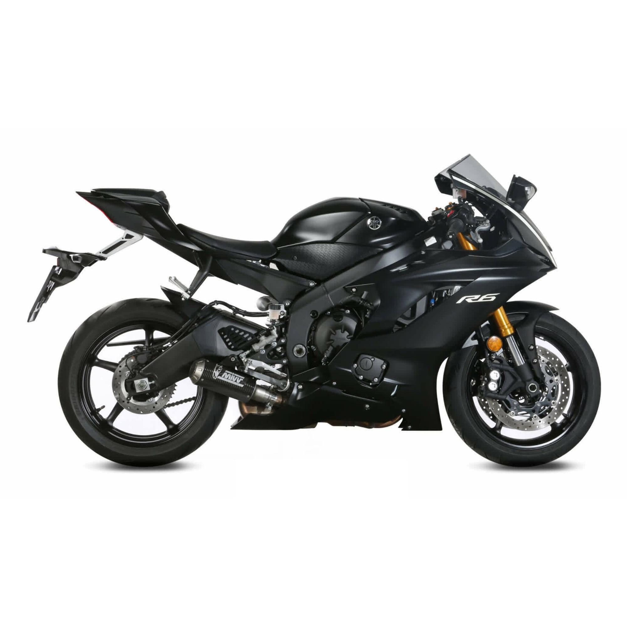 MIVV Mk3 Slip-on karbon kipufogó Yamaha YZF 600 R6-hoz, kompakt ...