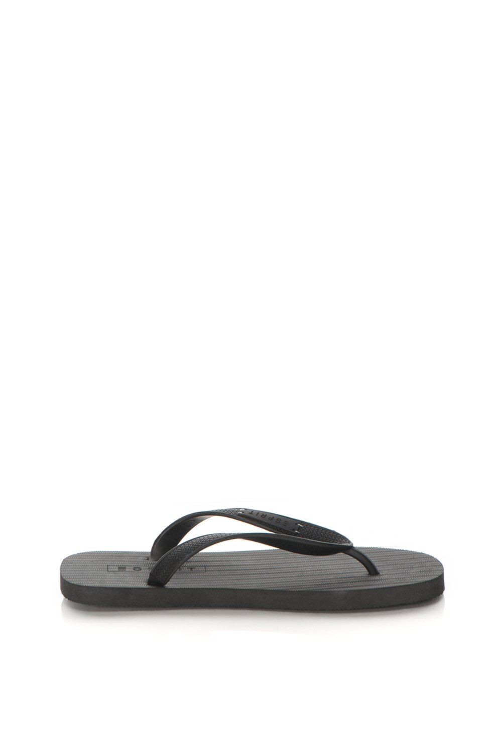 Esprit, Papuci flip-flop cu logo, Negru, 45 - eMAG.ro