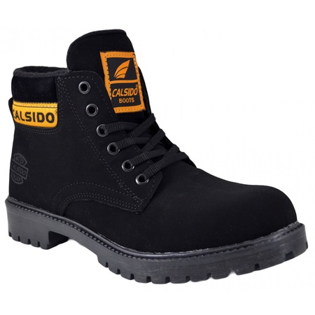 Bocanci Insulete Barbati Negre Captusite Mat - Calsido-, 41 EU - eMAG.ro