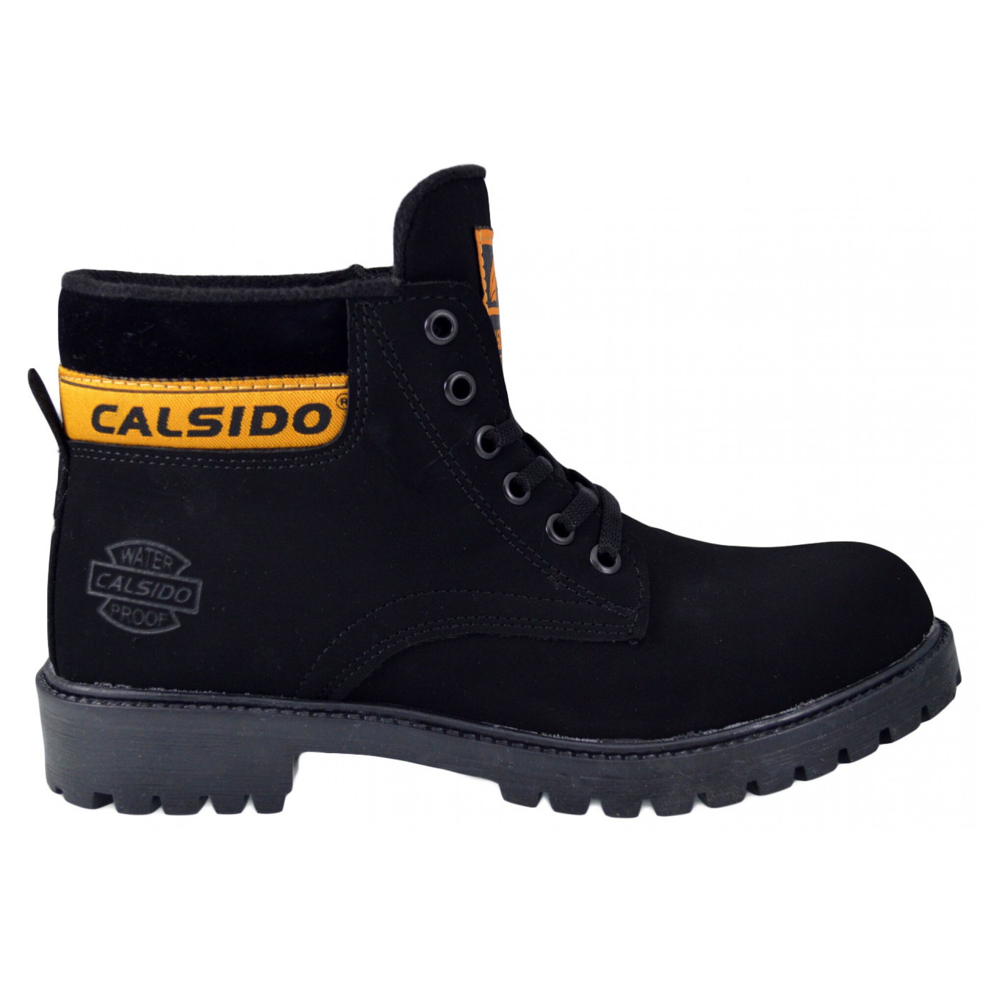 Bocanci Insulete Barbati Negre Captusite Mat - Calsido-, 41 EU - eMAG.ro