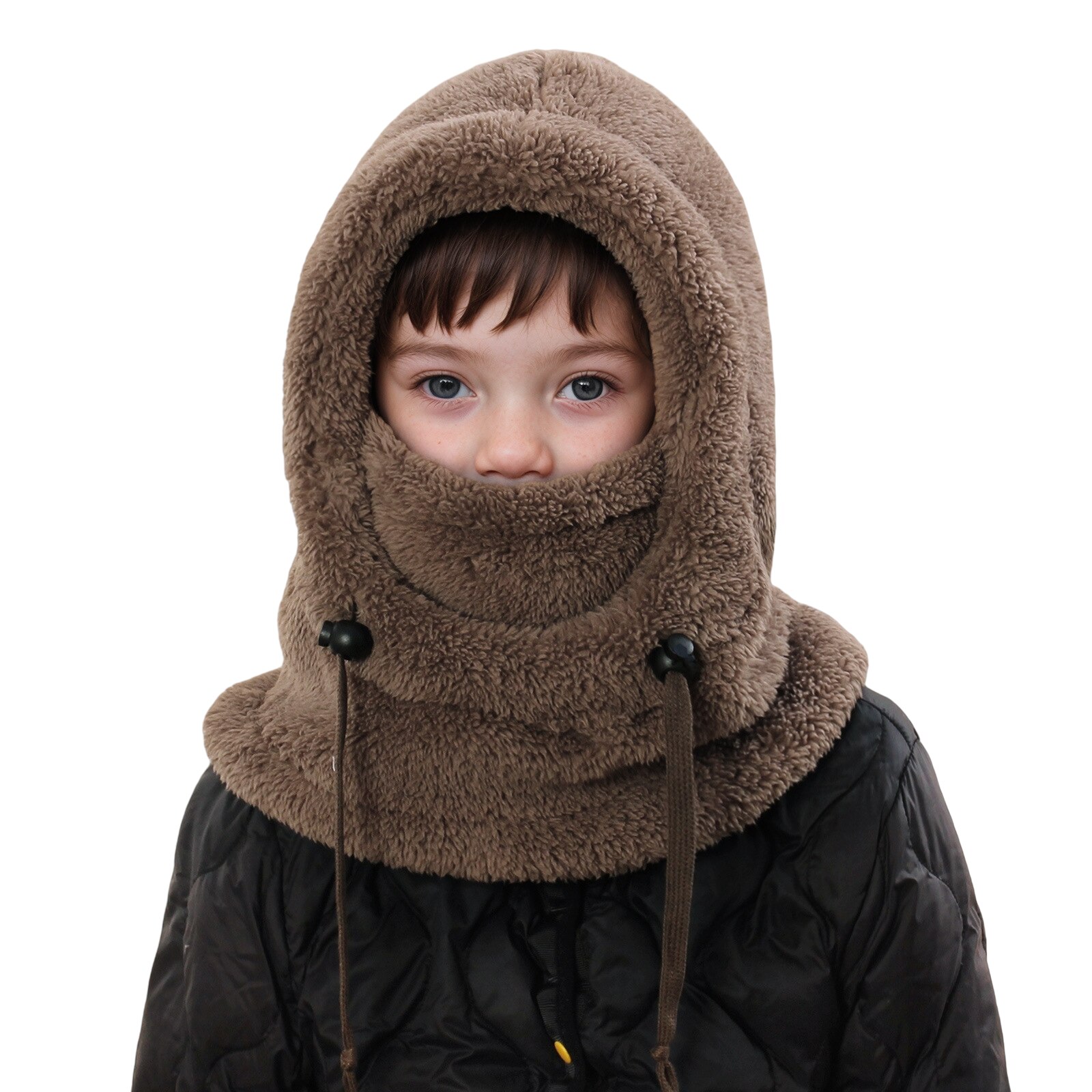 Cagula copii, balaclava, protectie la vant iarna, reglabil, Potrivit ...