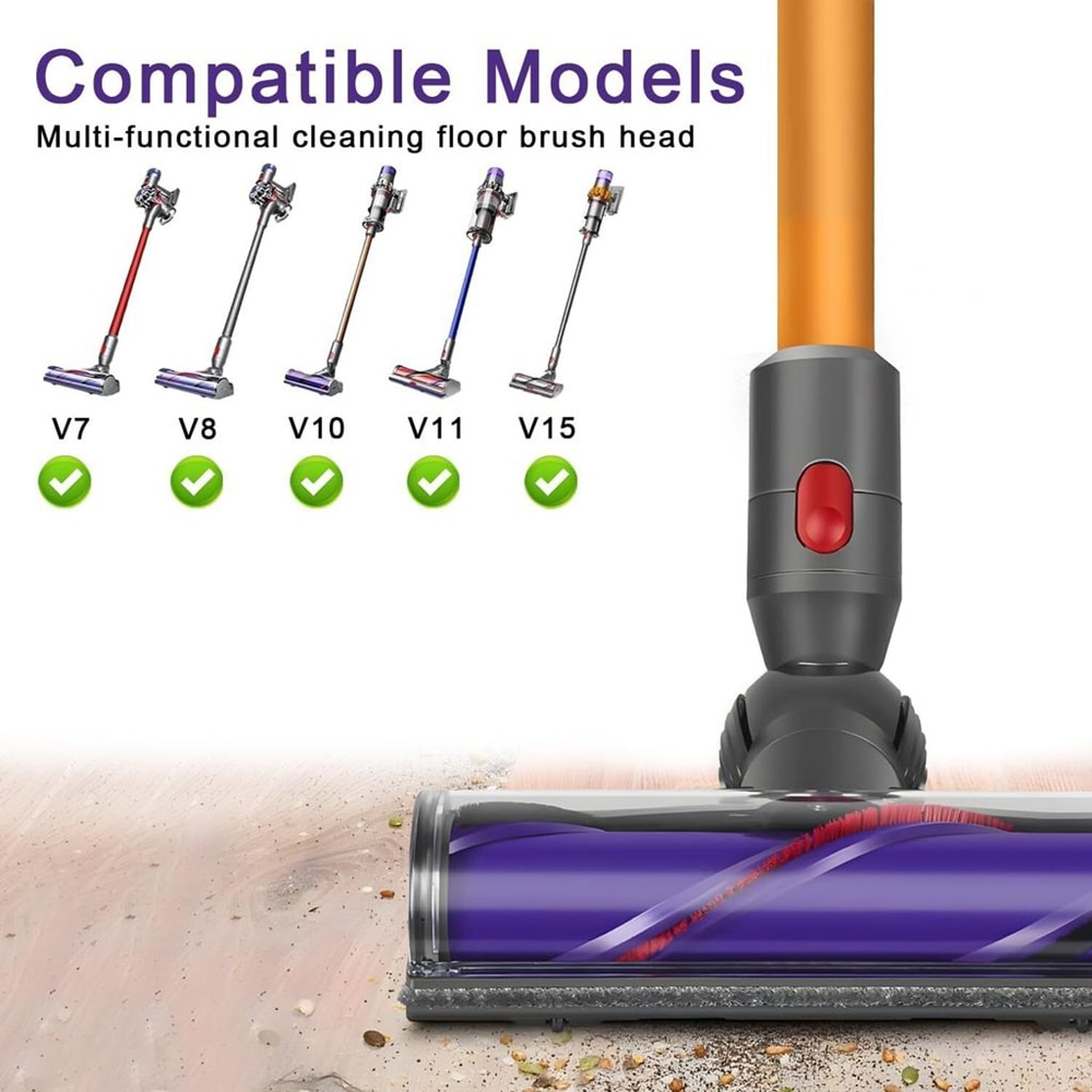 Perie aspirator, Bedee, compatibila cu Dyson V7 V8 V10 V11, pentru ...