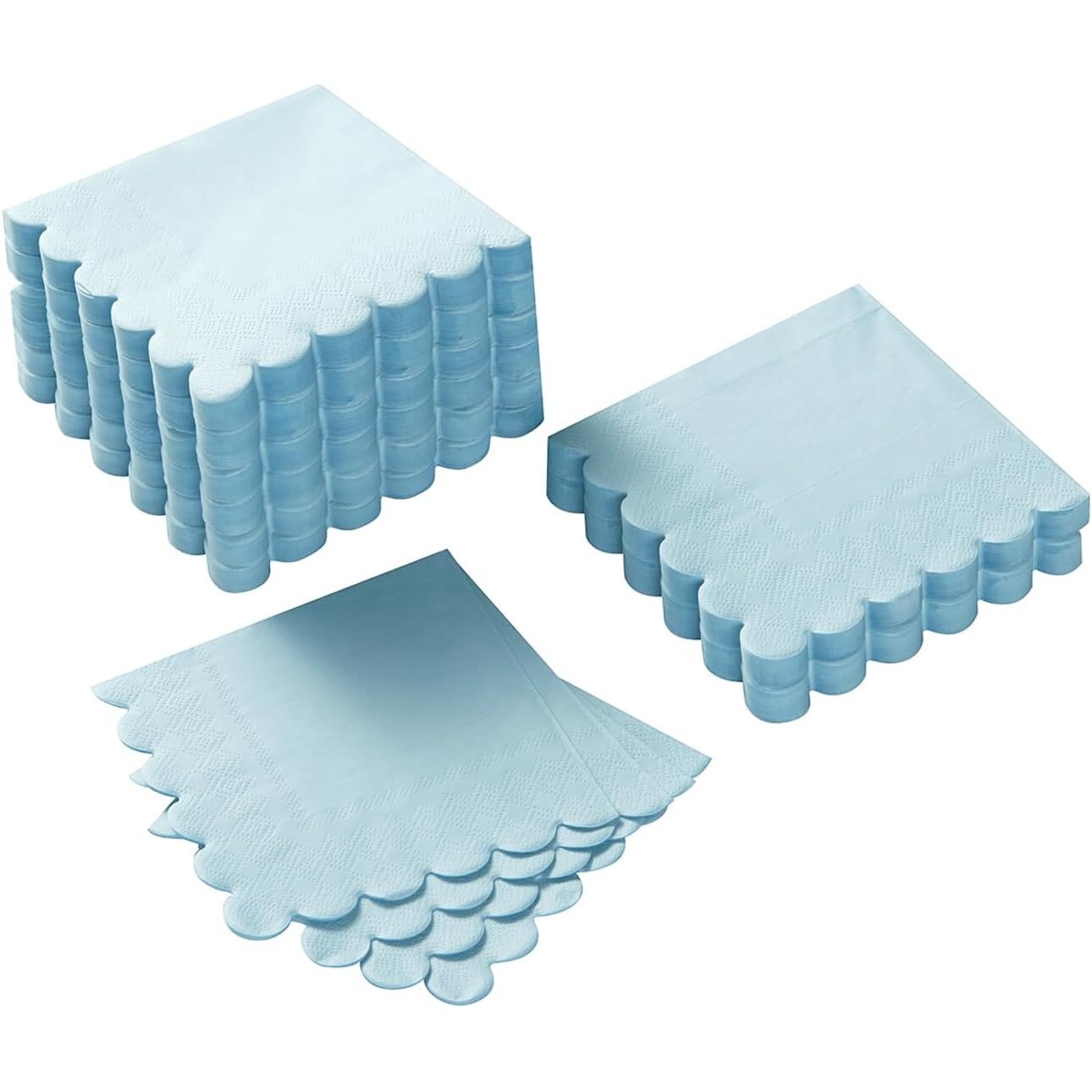 Set 100 Prosoape de Hartie, Servetele de Cocktail, 5x5 inch, Colorate ...