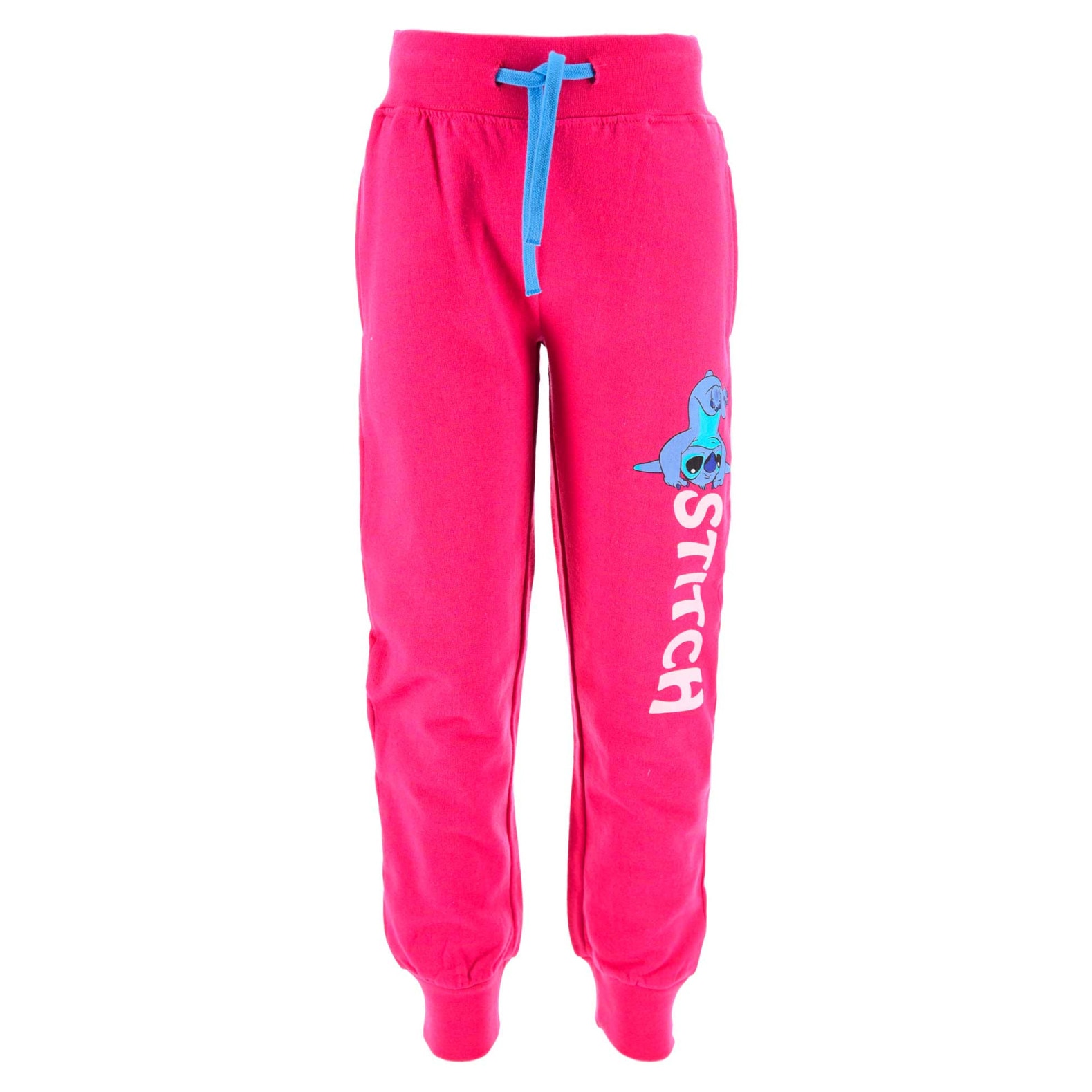 Pantaloni fucsia de trening cu mansete, Lilo & Stitch Fucsia 128 CM ...