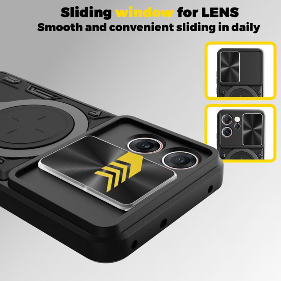 Husa pentru Oppo Reno14 F / Reno14 FS 5G - Techsuit CamGuard Pro ...