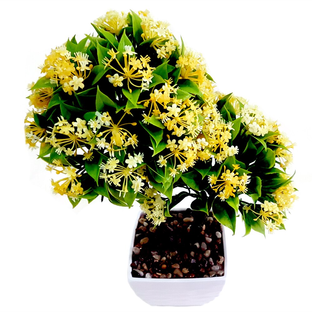 Flori artificiale in ghiveci Accent 120704-3, Bonsai copac cu flori ...