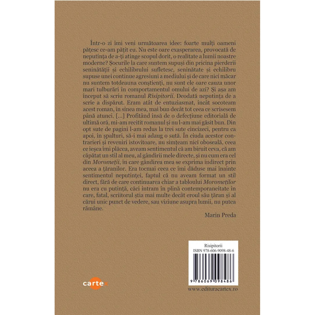 Risipitorii-Marin Preda - eMAG.ro