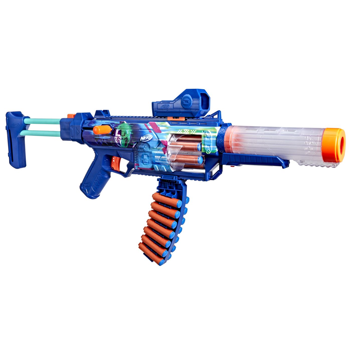 Blaster Nerf Loadout - Cyberlight Ghost, 24 proiectile - eMAG.ro