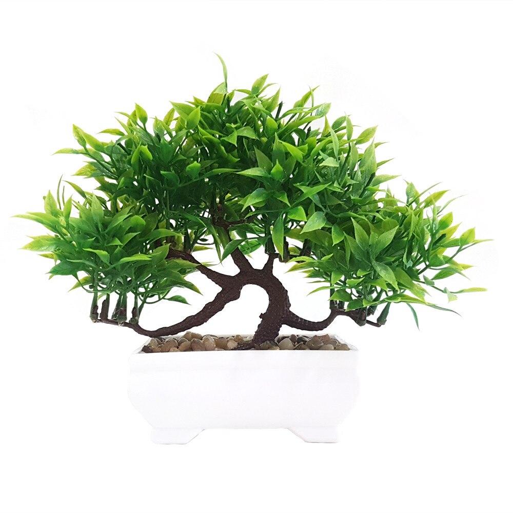 Flori artificiale in ghiveci Accent 120708-5, Bonsai copac, Verde, 15 ...