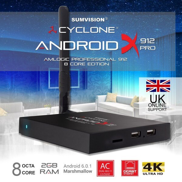 Media Player Sumvision Cyclone 4K X4+ S912 - eMAG.ro