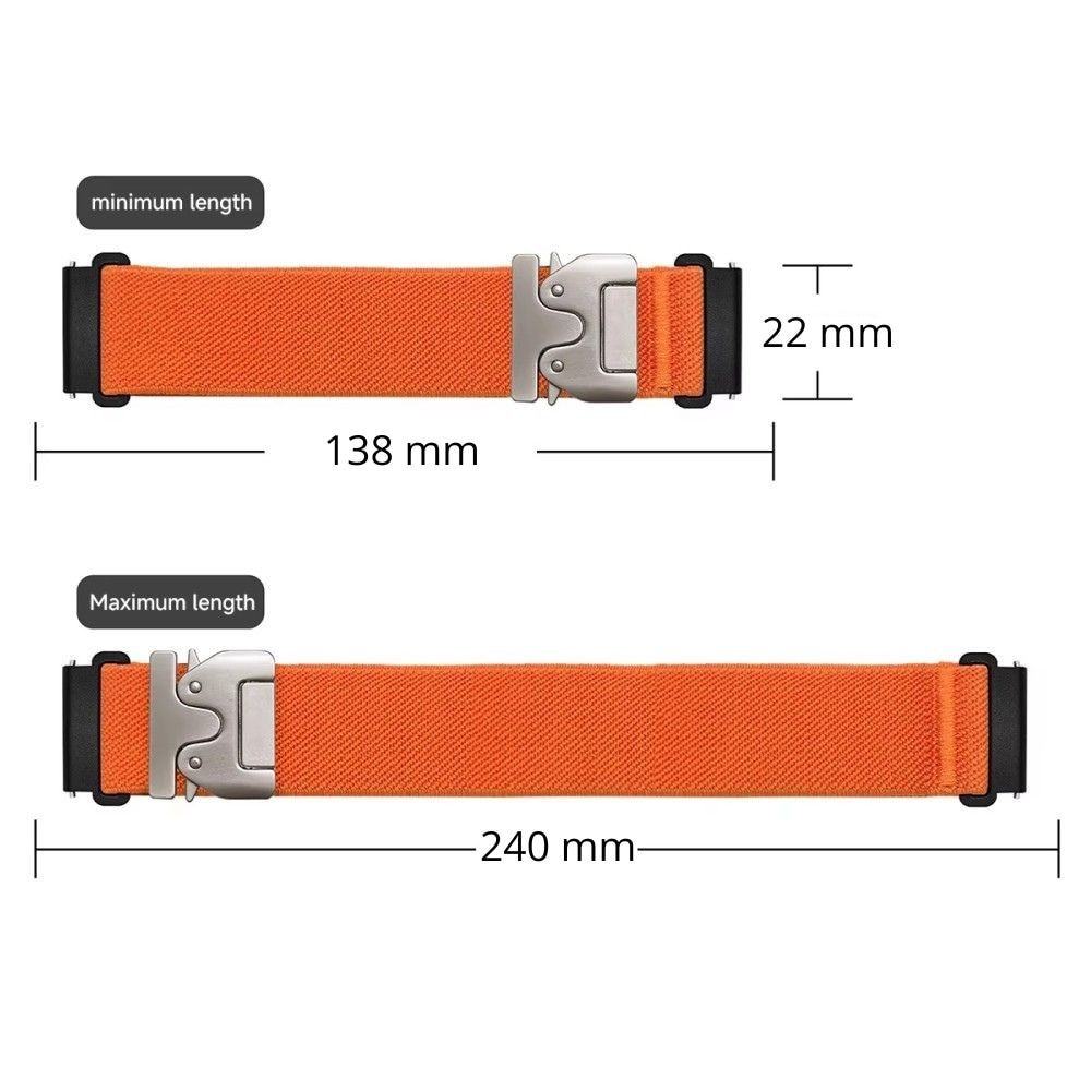Еластична найлонова каишка, съвместима с Huawei Watch GT2 GT3 GT4 GT5 ...