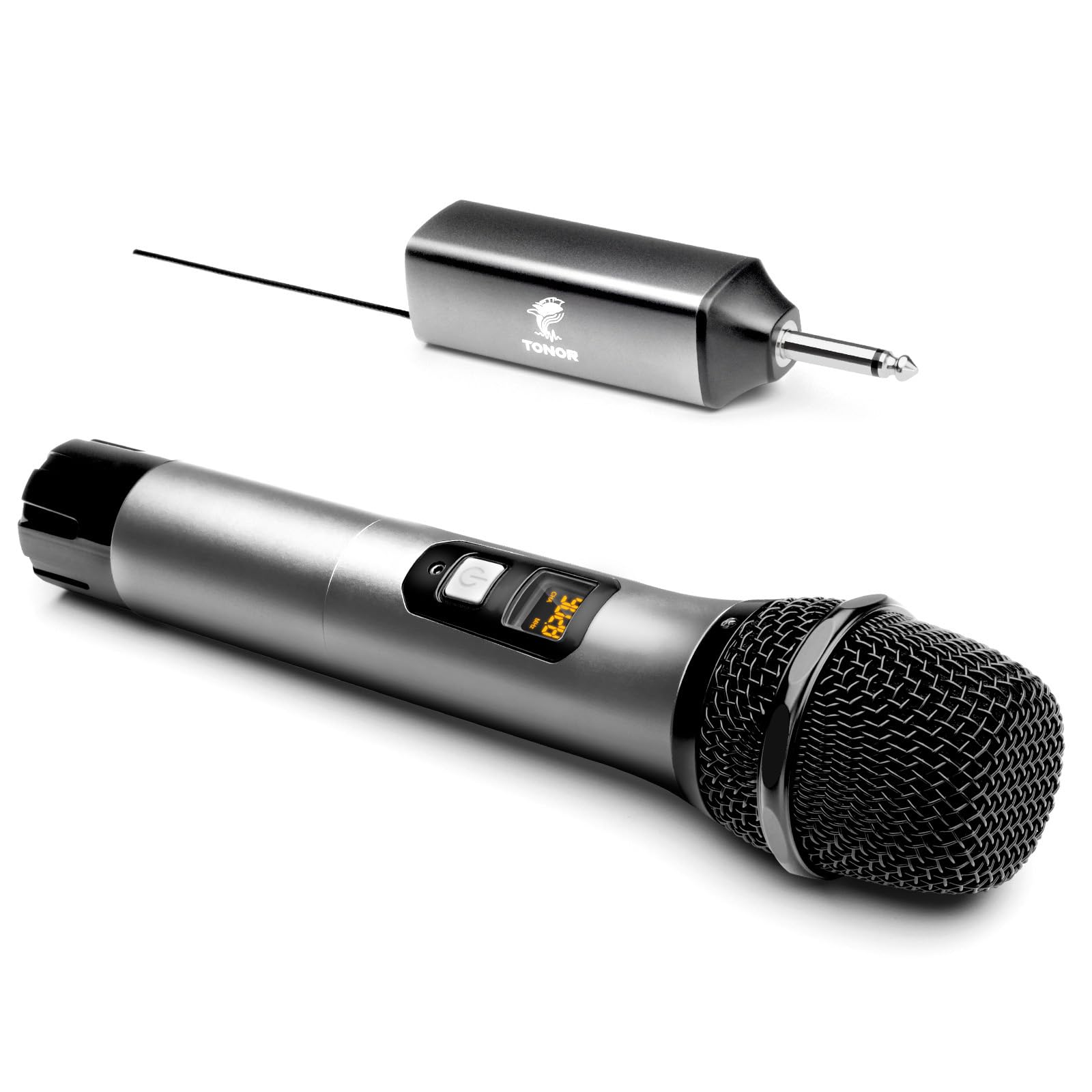 Microfon Wireless Tonor, Set De Microfon Wireless Uhf Pentru Karaoke ...