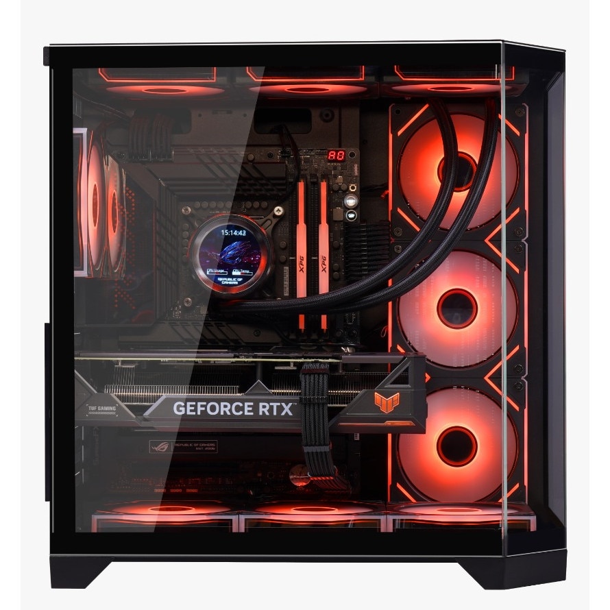 Carcasa PC ProGaming Banshee, Negru, Cube Tower, 1+6 ventilatoare ...