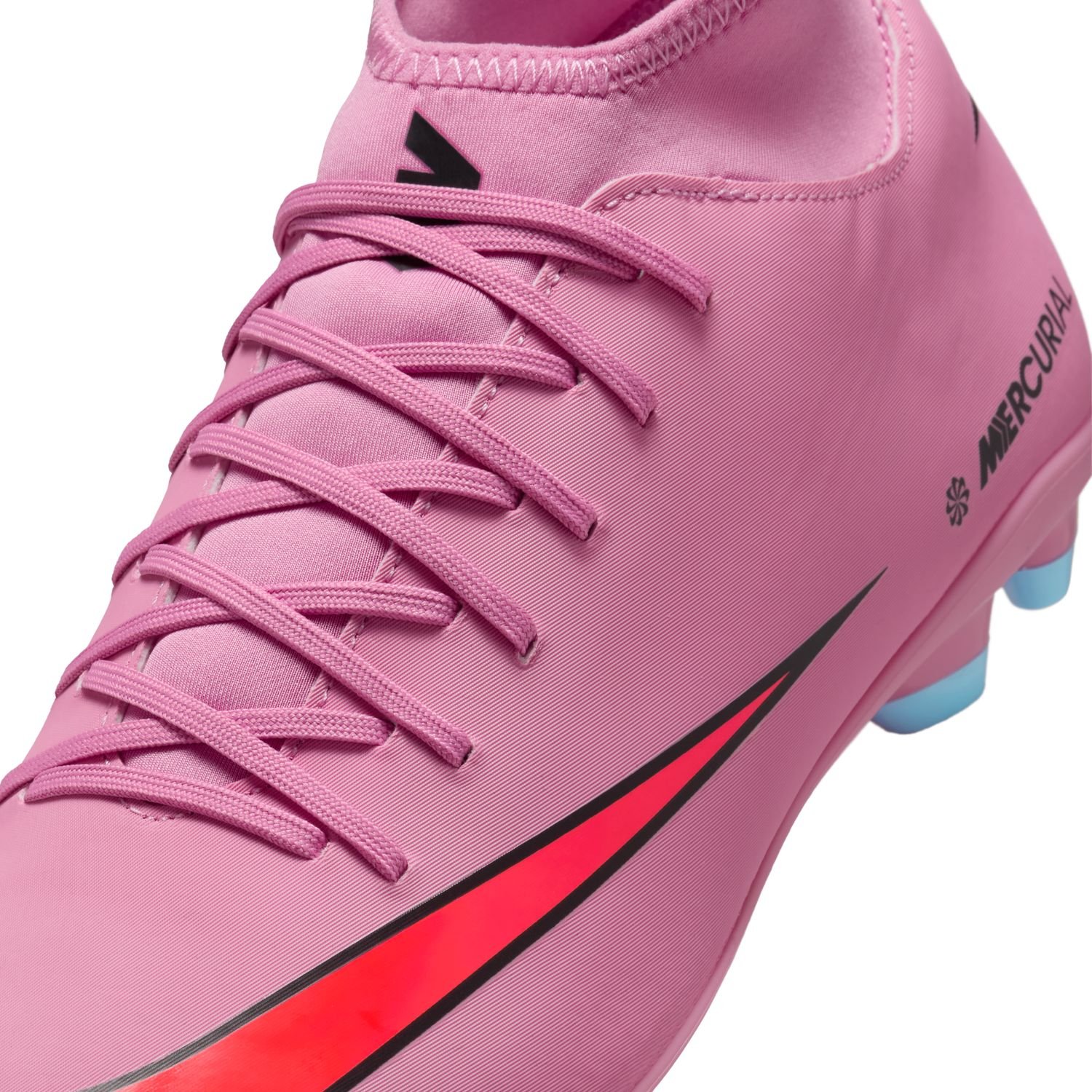 Ghete de fotbal Nike Mercurial Superfly 10 Club FG/MG, roz, 45 EU - eMAG.ro