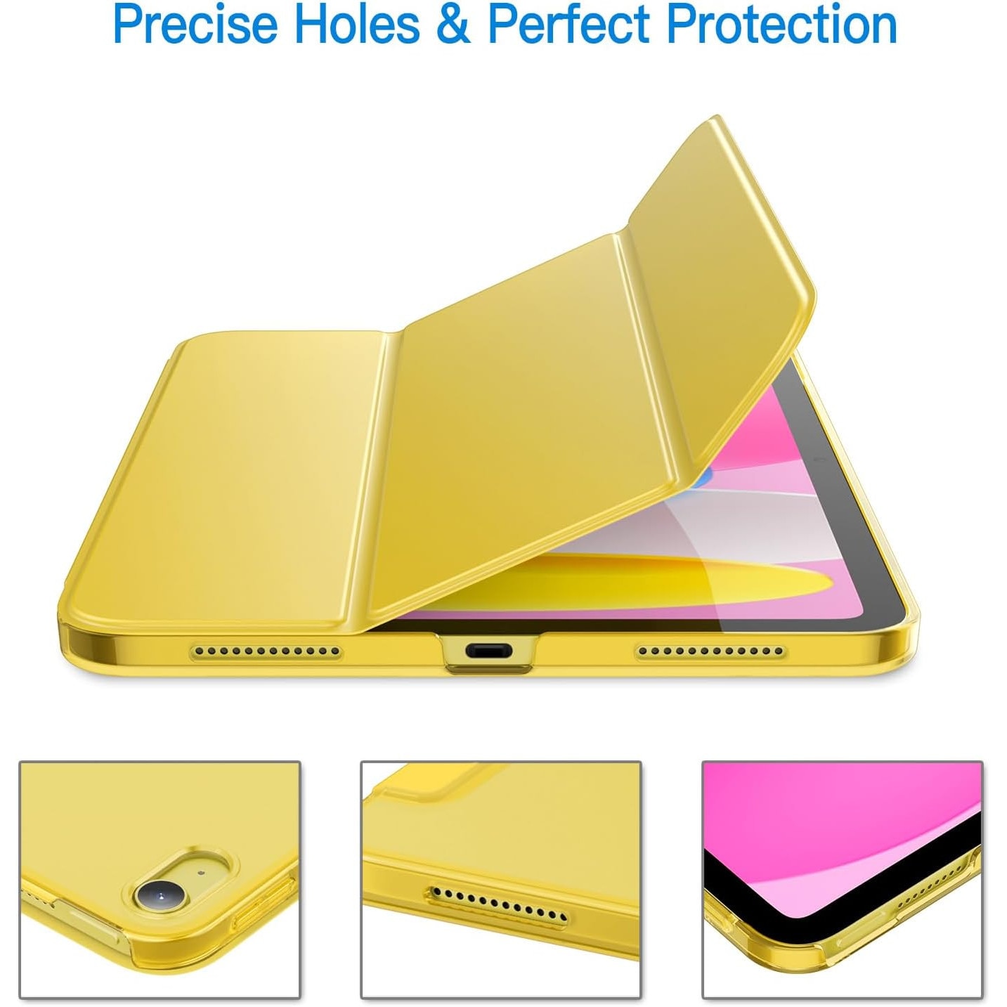 Husa tableta, compatibil cu iPad 11th/10th Generation, design subtire ...