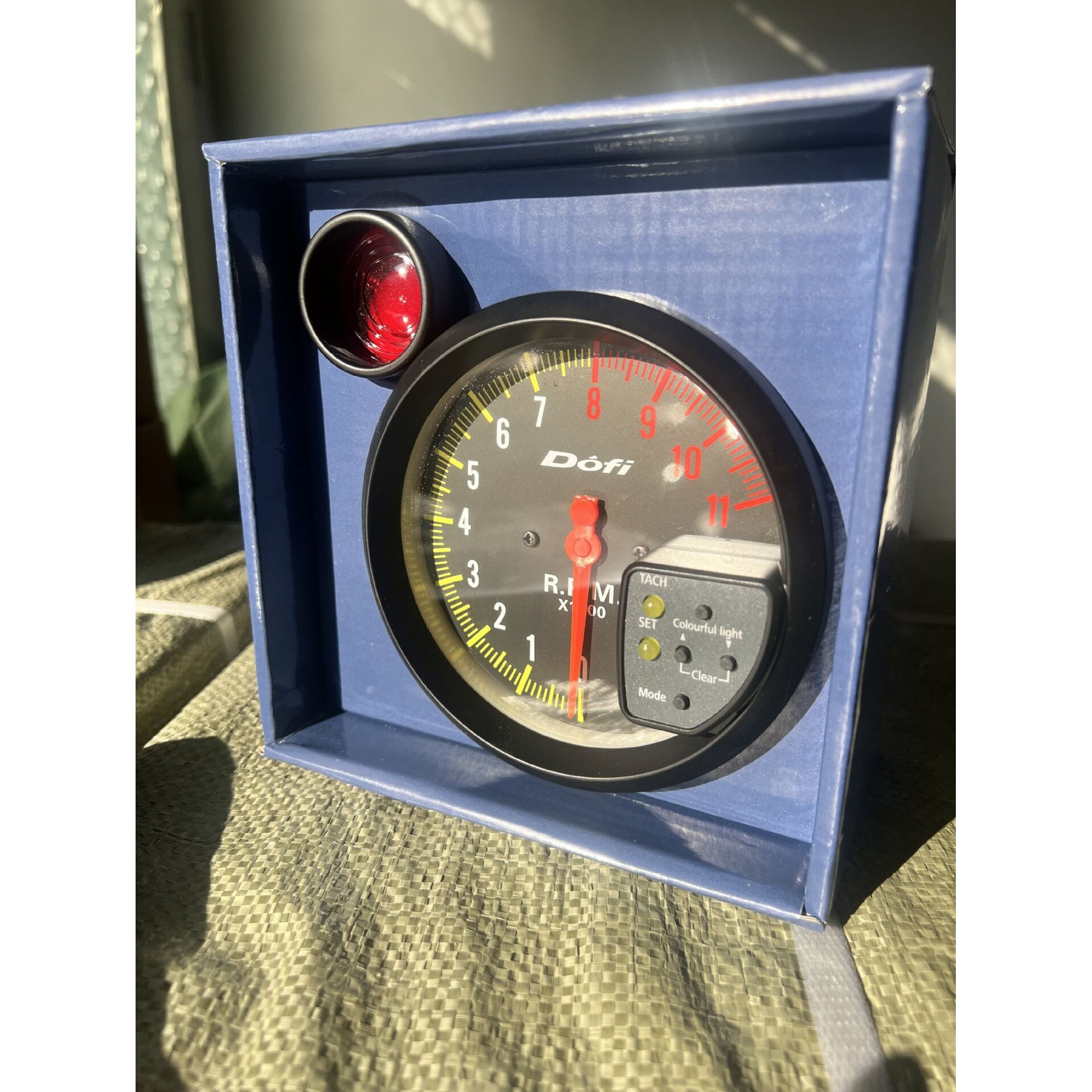 Turometru auto, 5 inch, alimentare 12V, negru - eMAG.ro