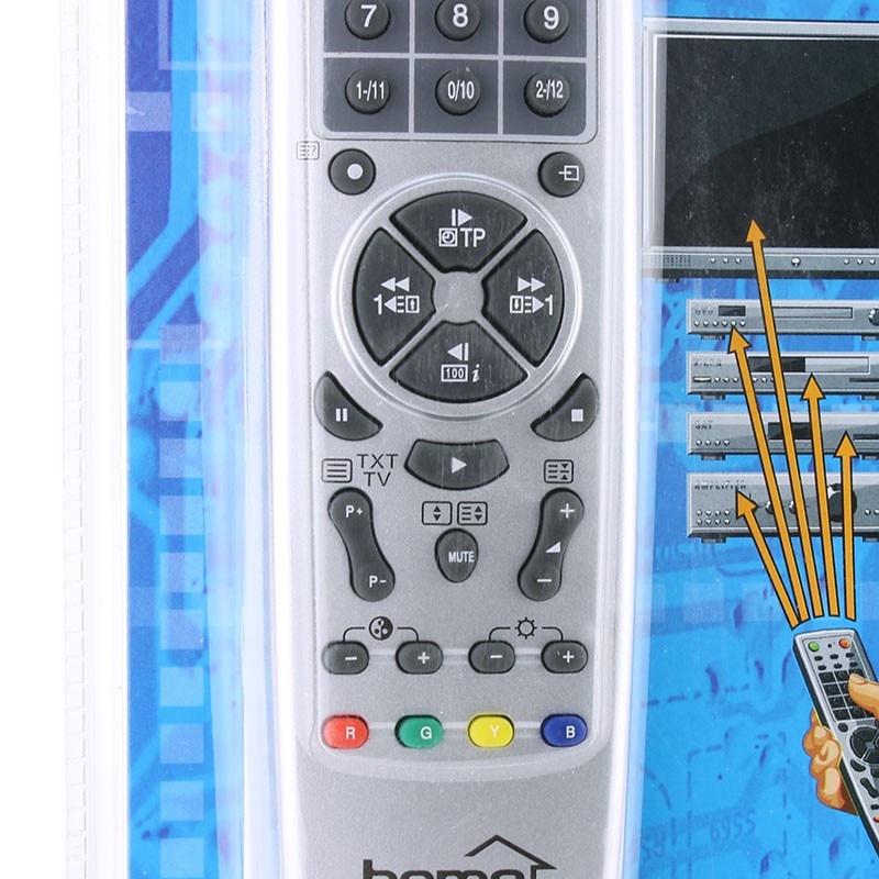 Telecomanda universala 6 in 1, pentru TV, DVD, VCR, Home - eMAG.ro